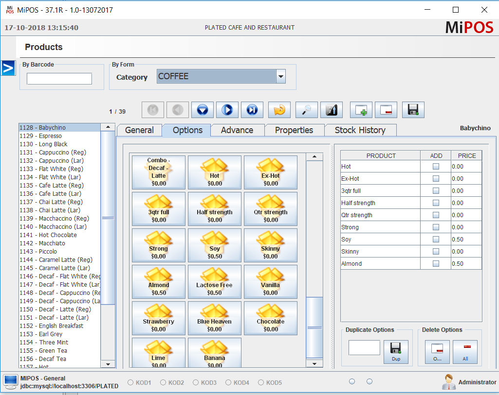 Creating Combo Products | MiPOS Software - MiPOS Systems