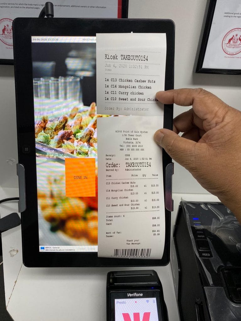 Print orders in Kitchen - Kitchen Order Printers - MiPOS Systems