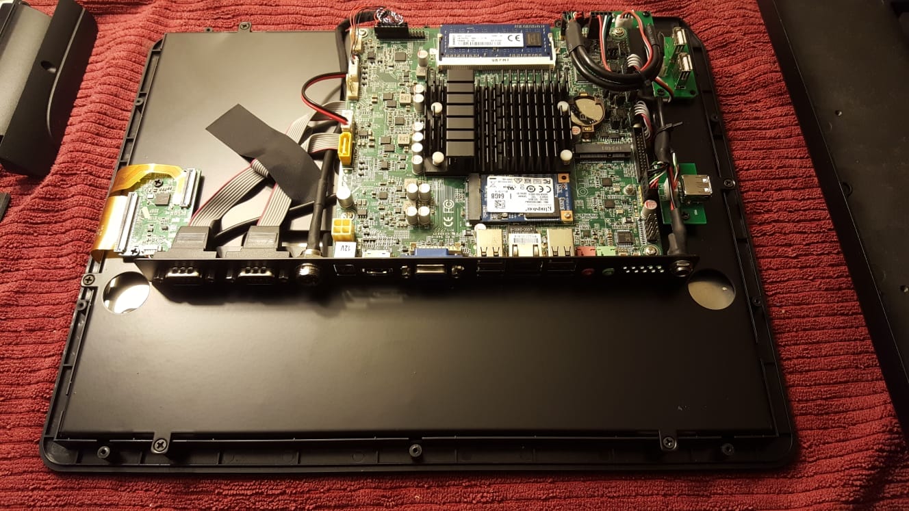 How to Replace LCD of a J1900 POS Terminal - MiPOS Systems