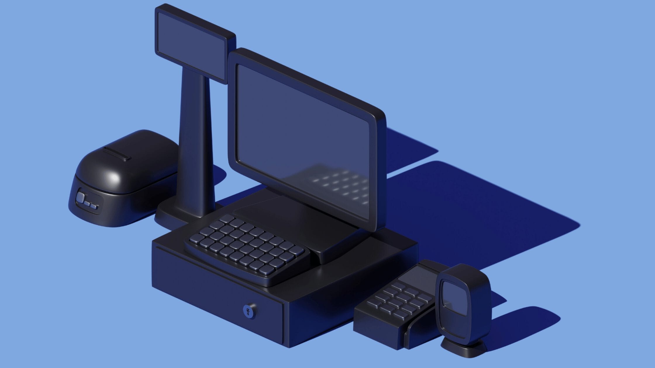 Affordable POS System Melbourne | Dual-Screen MiPOS